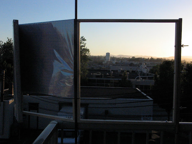 Flagging the Balcony - Xchanges Gallery and Studios